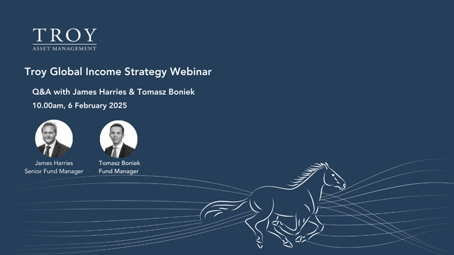 Troy Global Income Strategy Webinar - Troy Asset Management